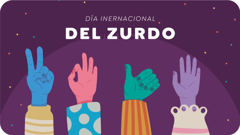 Productos personalizados para el Día Internacional del Zurdo